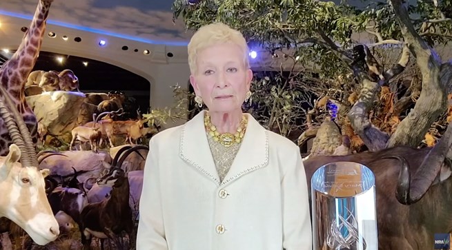 Nra Women Mary Cabela Honored With Nra Womens Leadership Forum Lifetime Achievement Award